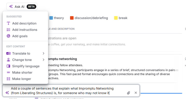 How to collaborate while planning an event with SessionLab | SessionLab