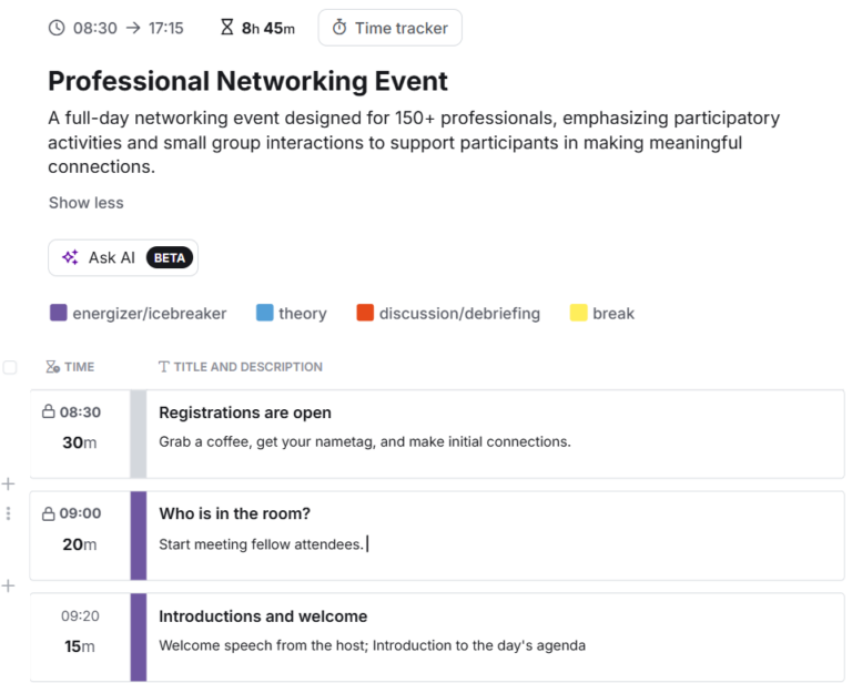 How to collaborate while planning an event with SessionLab | SessionLab