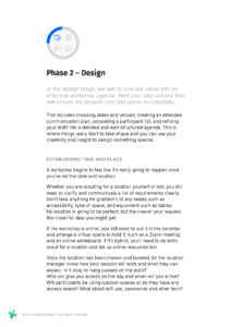 Complete Guide to Workshop Planning PDF | SessionLab